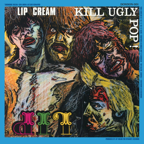 LIP CREAM "Kill Ugly Pop" LP (Royal Blue Vinyl) – Grave Mistake Records
